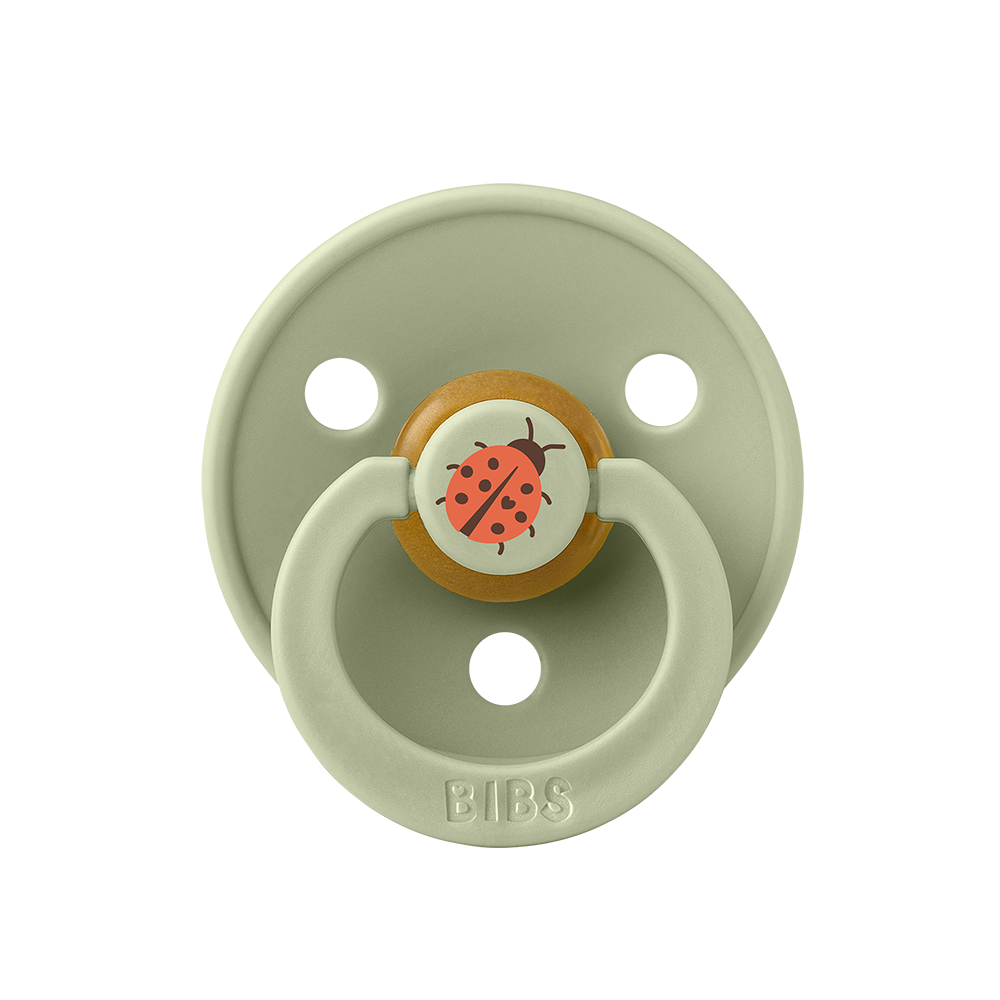 BIBS STUDIO Ladybug – Sage Pacifier