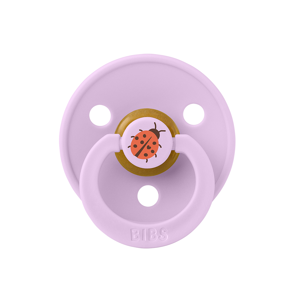 BIBS STUDIO Ladybug – Violet Sky Pacifier