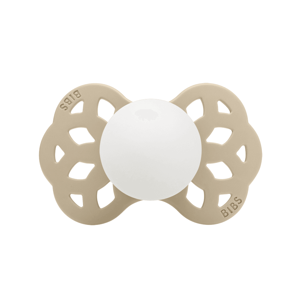 BIBS Infinity GLOW Pacifier - Vanilla