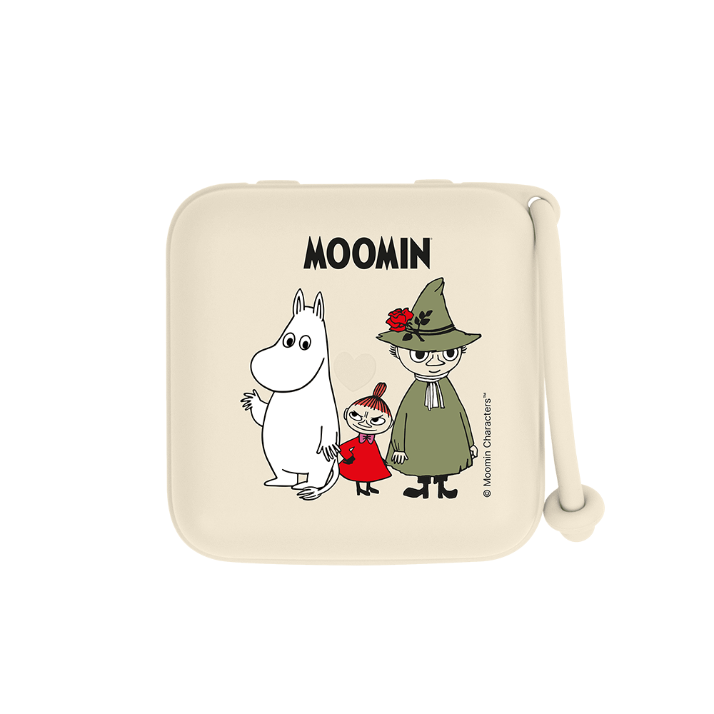 BIBS x Moomin Pacifier Box | Ivory | Storage Case