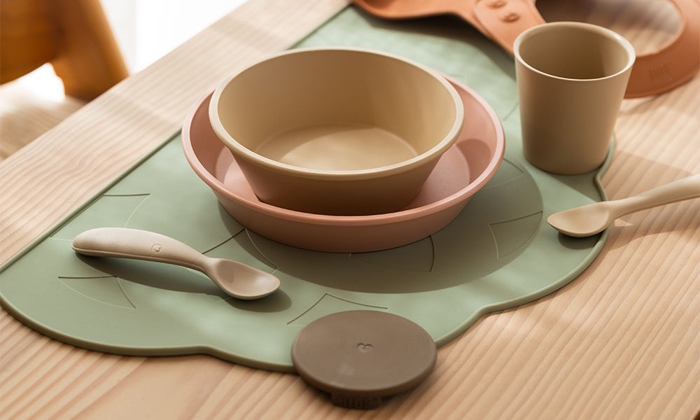 Dinner Bib - Sage | Functional & Stylish by BIBS