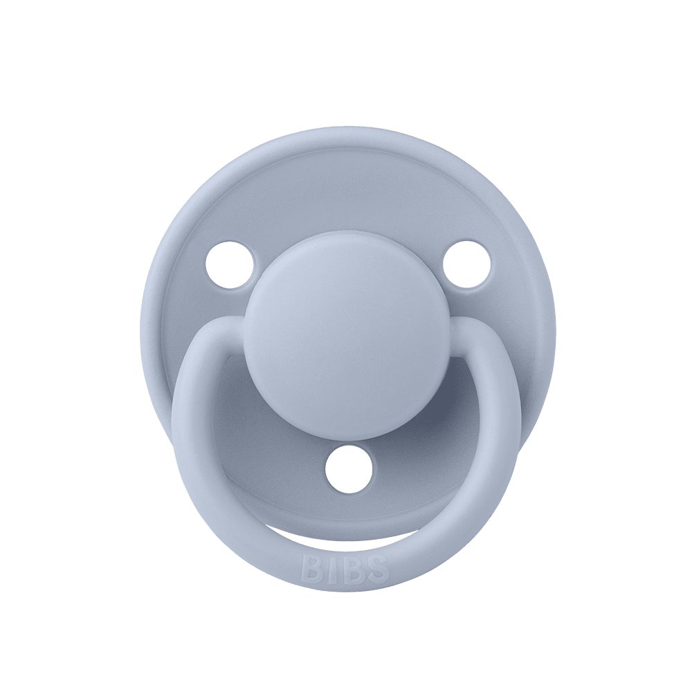 De Lux Pacifier - Dusty Blue – BIBS